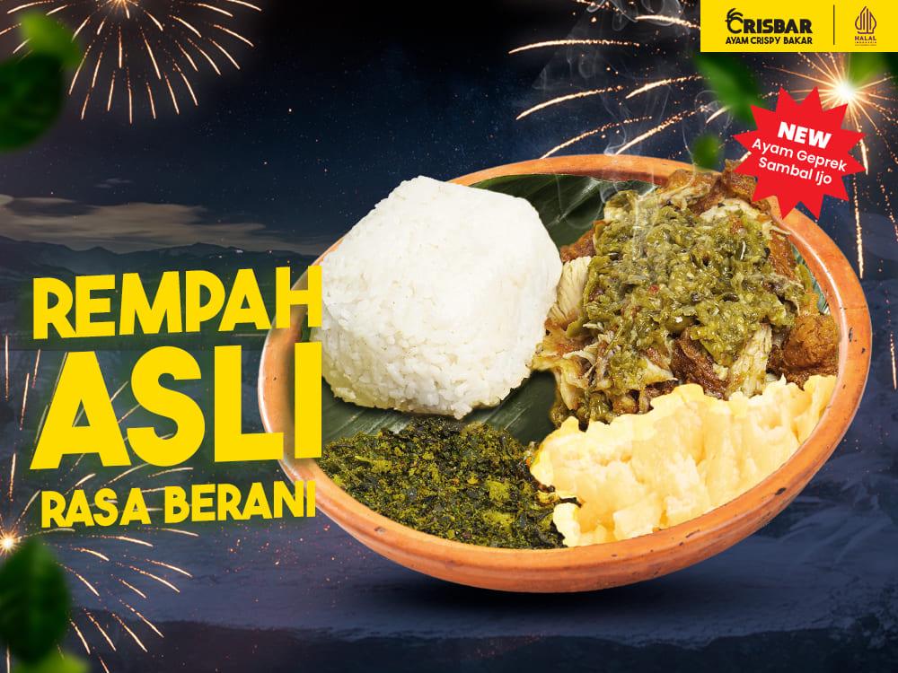 Ayam Crisbar (Crispy Bakar), Unjani - GoFood