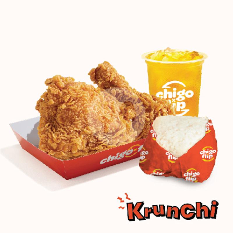 Chigo X Flip Burger, Rumah Kenangan - GoFood