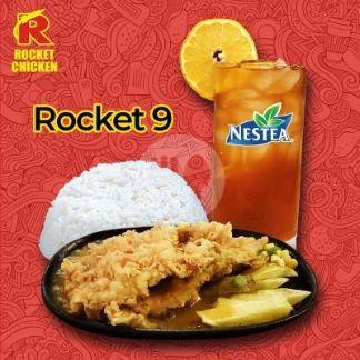 Menu rocket chicken store
