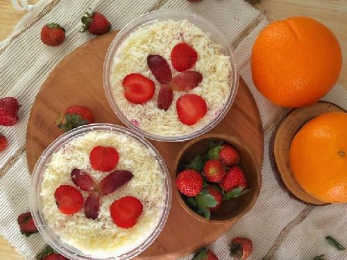 Petisan Rujak Buah & Salad Raska, Gedong Aer - GoFood