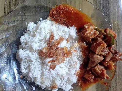 Nasi uduk,Nasi Putih & Ketan Mamah Zaki, Serang/Lopang/Kios Nasi Uduk ...