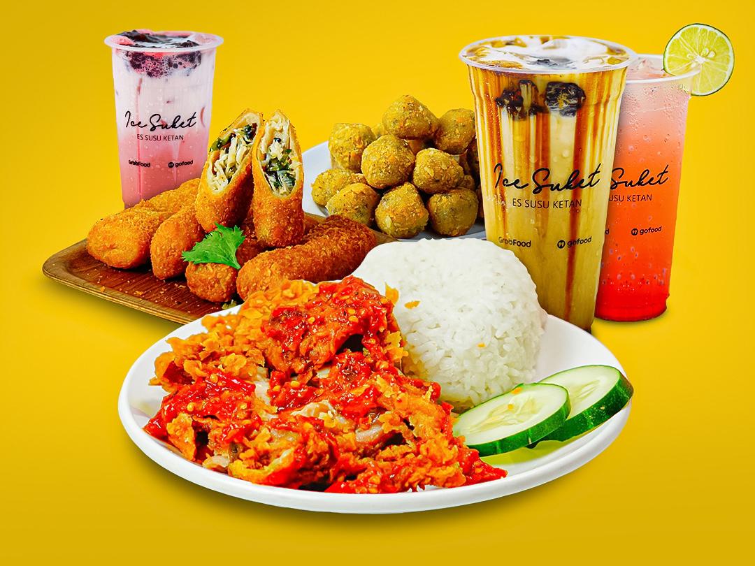 Geprek Jon X Papa Risol, Tulangan - GoFood