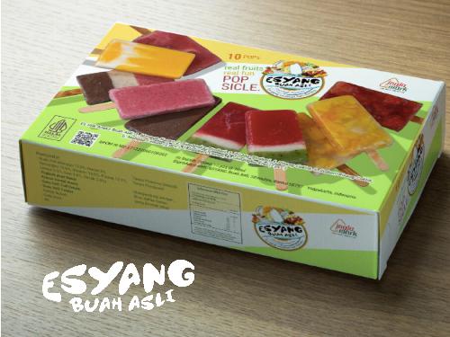 ESYANG Buah Asli Healthy Diet Popsicle Es Loli, Cepoko Indah Sitimulyo ...
