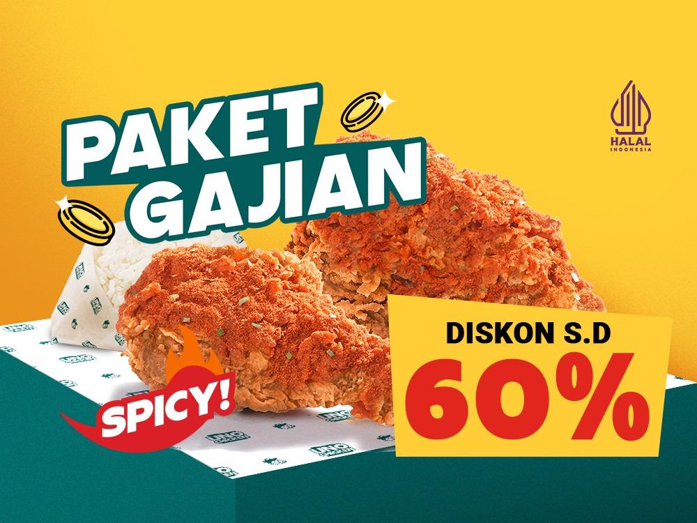 Uno Chicken (Hangry Fried Chicken), Pettarani - GoFood