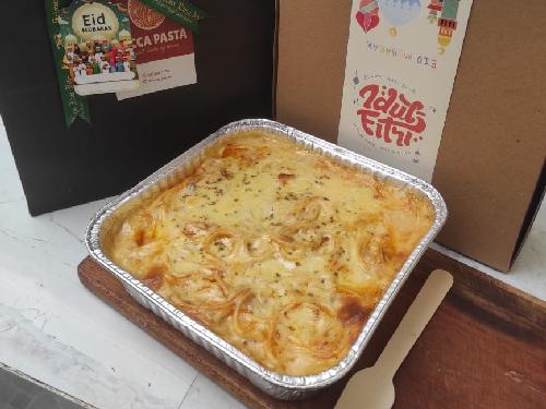 Spaghetti Brulee Lucca Pasta - GoFood