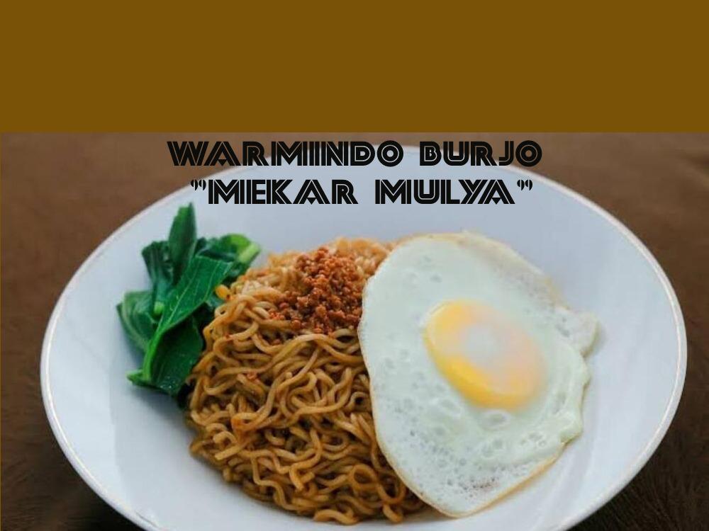 Warmindo Burjo Mekar Mulya, Kasihan - GoFood