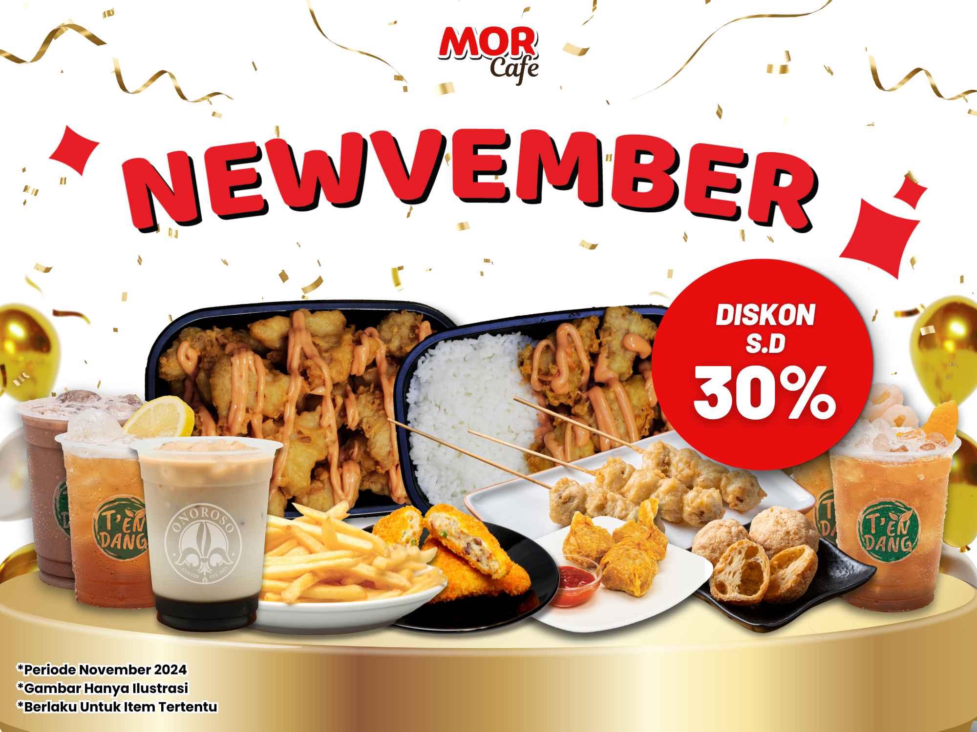 MOR Cafe, Tokopedia Tower (Fried Chicken, Burger, dan Kopi) - GoFood