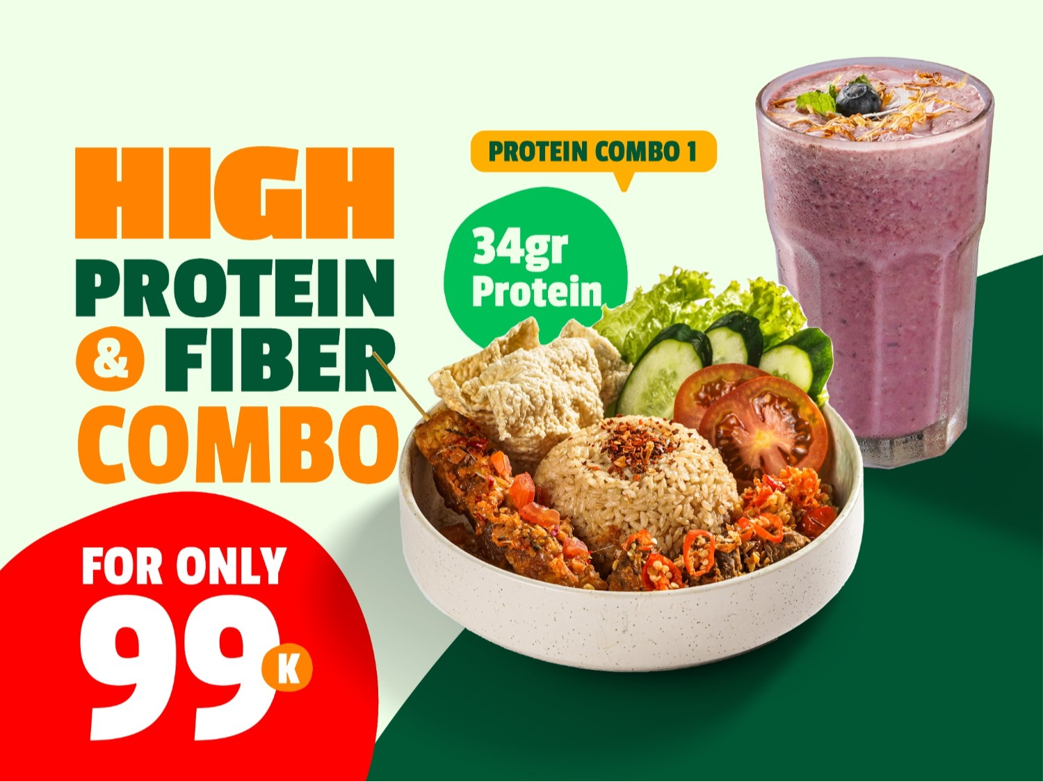 BURGREENS - Healthy, Vegan, and Vegetarian, Menteng - GoFood