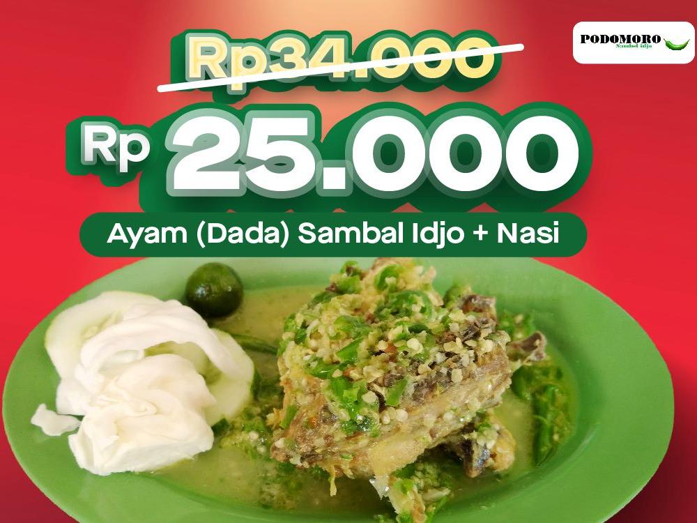 Podomoro Sambel Idjo, Nongsa - GoFood