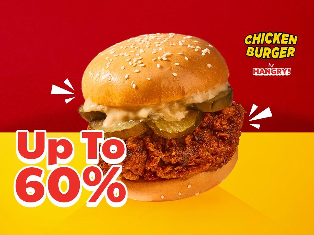 Chicken Burger by Hangry, Cikini - GoFood