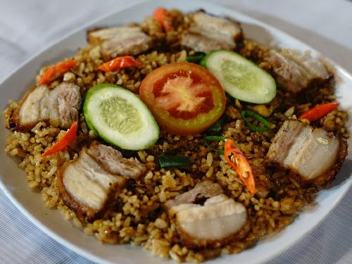 Nasi Goreng Babi Samcan Crispy, TKI 2,Pasar Segar Ruko Rc 6-7 - GoFood