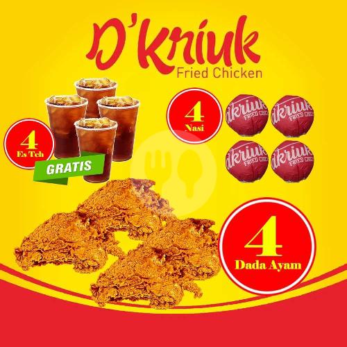 D'kriuk Fried Chicken, Desa Putra - GoFood