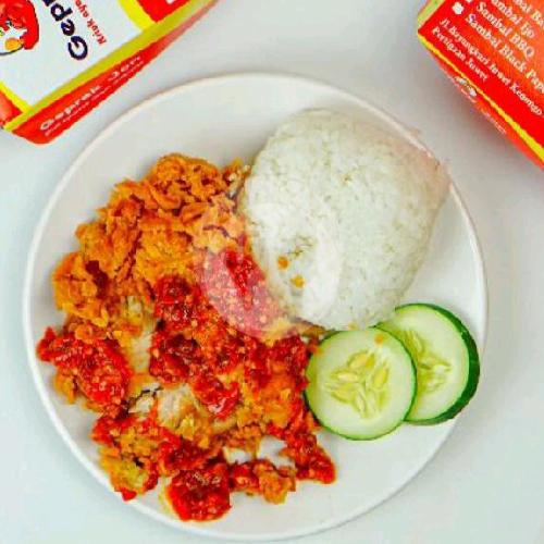 Geprek Jon X Papa Risol Ngampelsari - GoFood