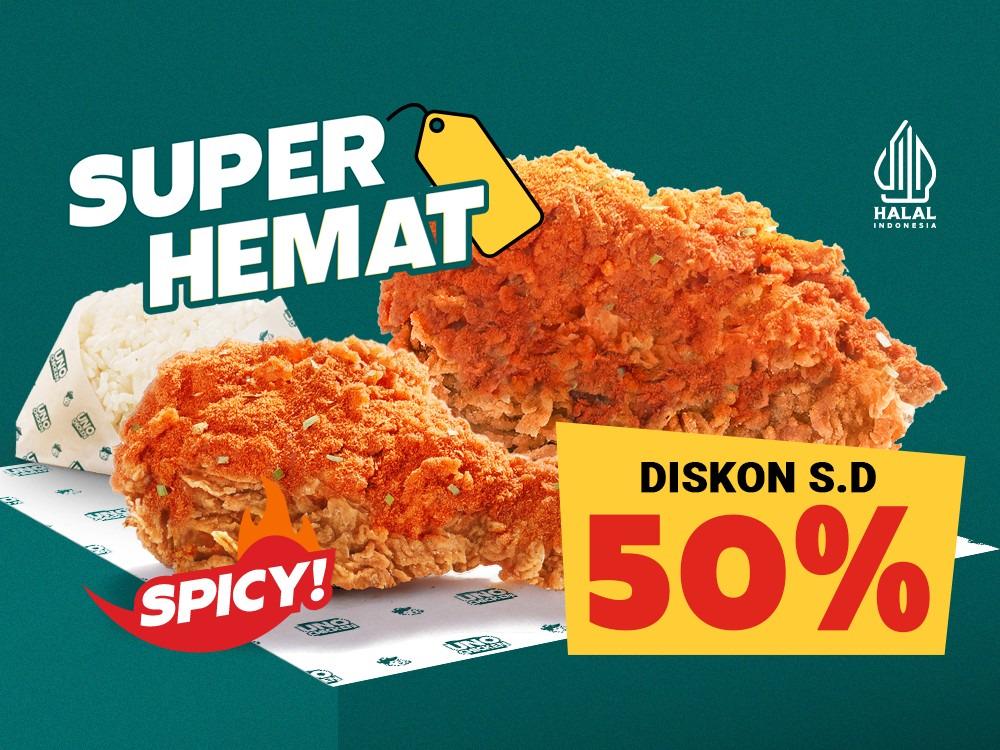 Uno Chicken (Hangry Fried Chicken), Sawangan - GoFood
