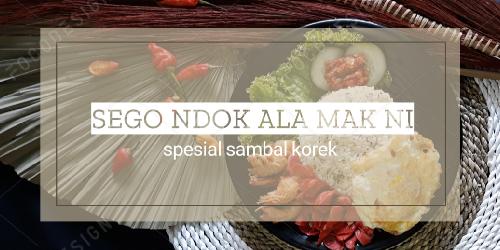 Sego Ndog, Sidoarjo Kota - GoFood