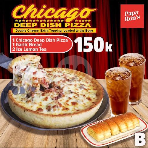 Papa Ron's Pizza, Kebon Sirih - GoFood