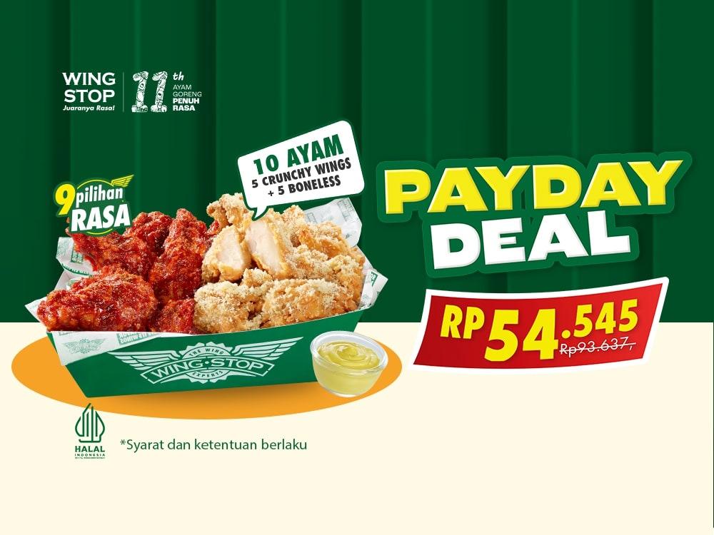 Wingstop, Aeon Sentul City - GoFood