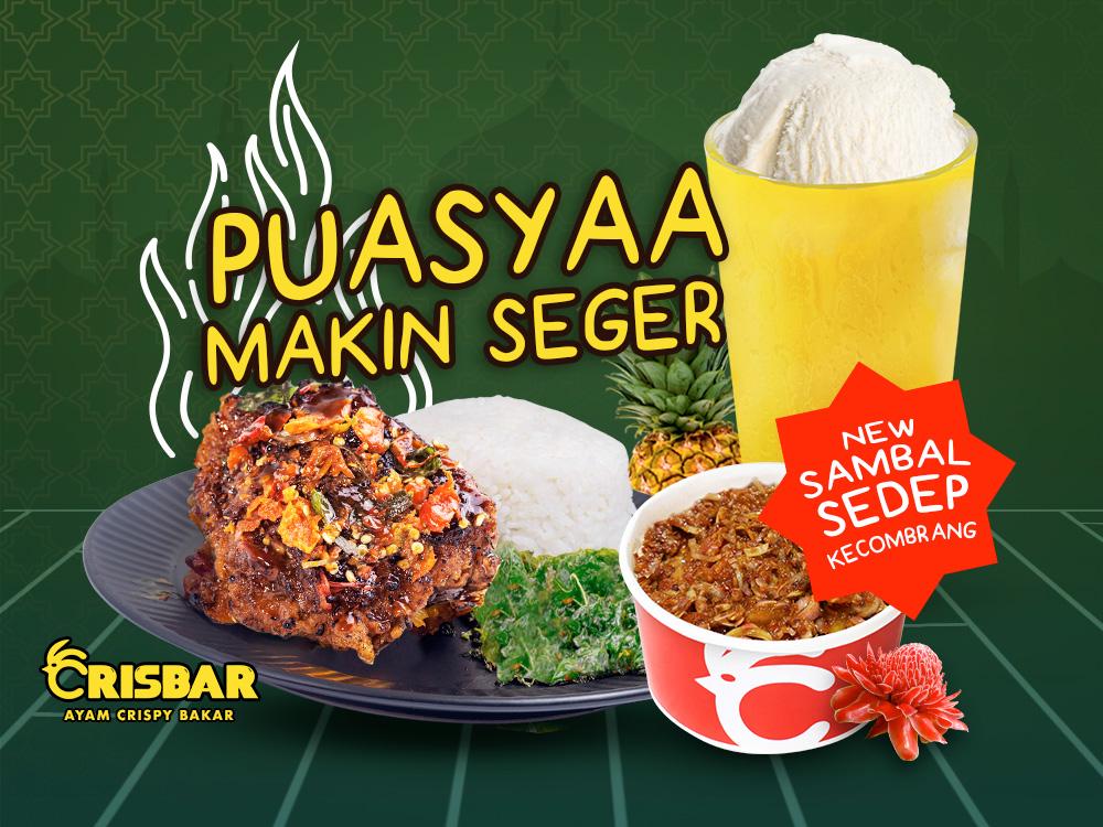 Ayam Geprek Crisbar, Cisitu Indah - GoFood