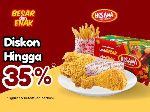 Hisana Fried Chicken, Simalingkar - GoFood