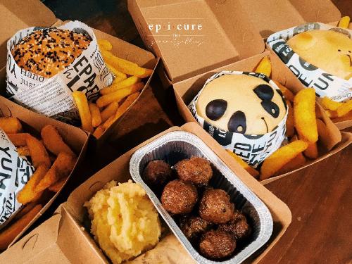 Epicure Gourmet Burgers & Meals, Laswee Creative Space - GoFood