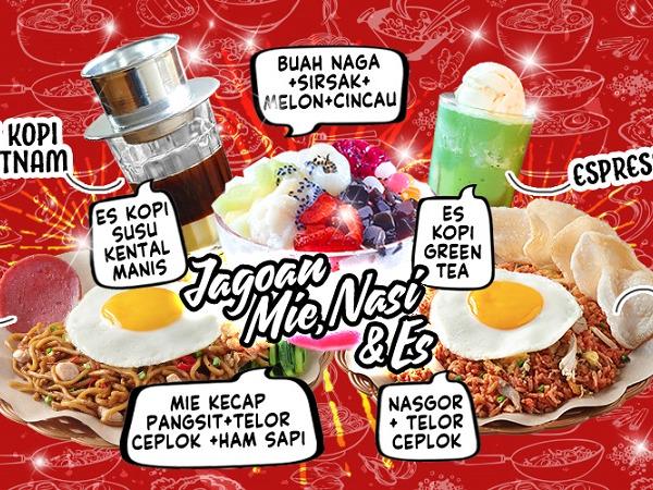 Astaganaga Mie Pedas Pangsit, Nasi Goreng, dan Es Kopi, Mulyorejo - GoFood