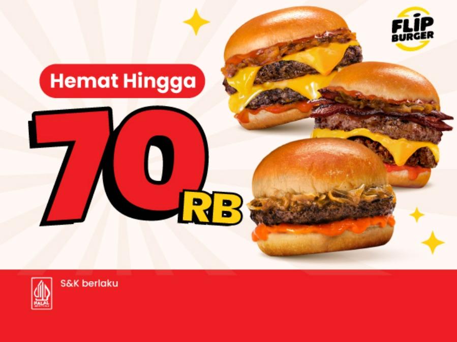 Flip Burger, SOMA Palembang - GoFood