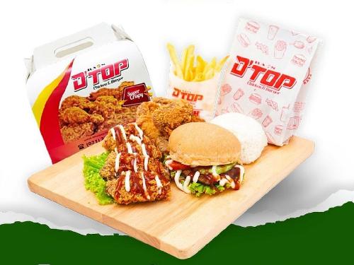 D'Top Chicken & Burger, Parungkuda - GoFood