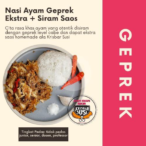 Krisbar Susi Krispi Bakar dan Susu Sirup, Pandega Marta - GoFood