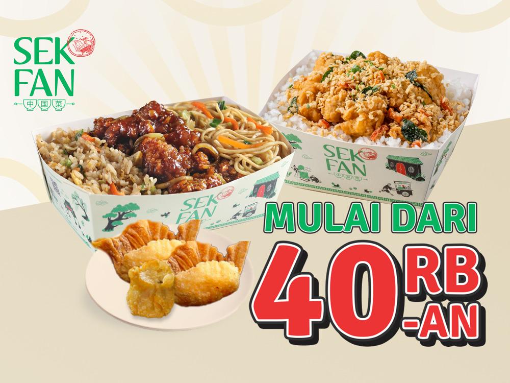 SekFan Rice Bowl by Legit Group, Cempaka Putih - GoFood