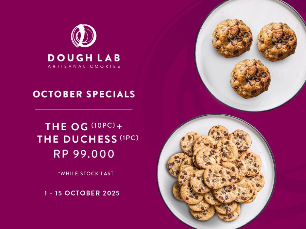Dough Lab Cookies, Central Park - GoFood