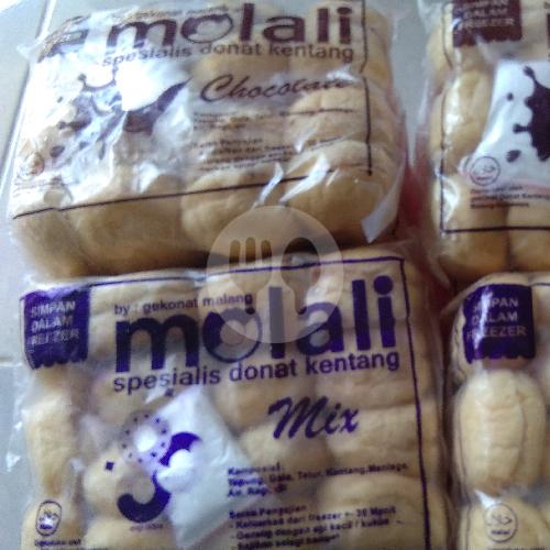 Frozen Molali Donat Rasa Coklat