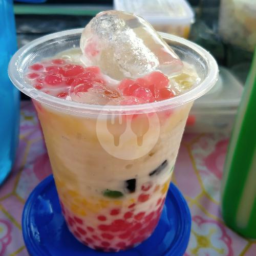 depot minuman segar es tebak dan es oyen, bengkong, depan mesjid al ...