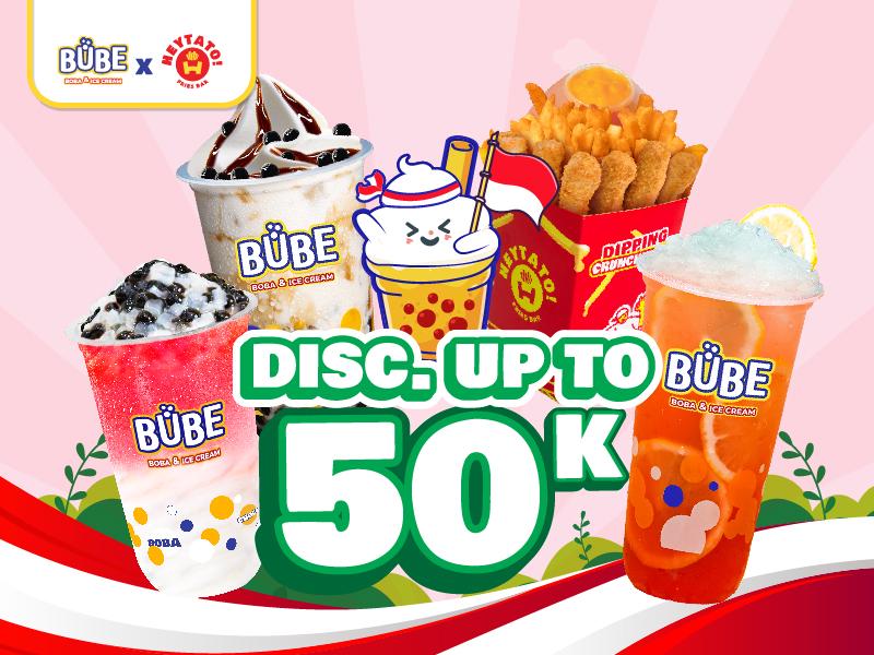 BUBE X HEYTATO!, Mega Mall Batam Centre - GoFood