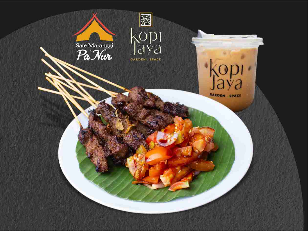 Sate Pa' Nur & Kopi Jaya, Jl. Ibrahim Adjie - GoFood