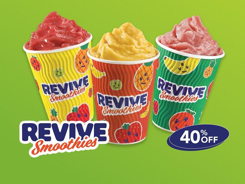 REVIVE Smoothies & Juice By SaladStop! Healthy, World Trade Center ...