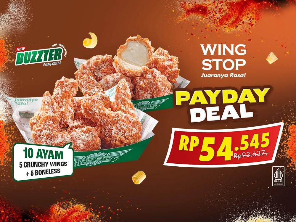 Wingstop, Buah Batu - GoFood