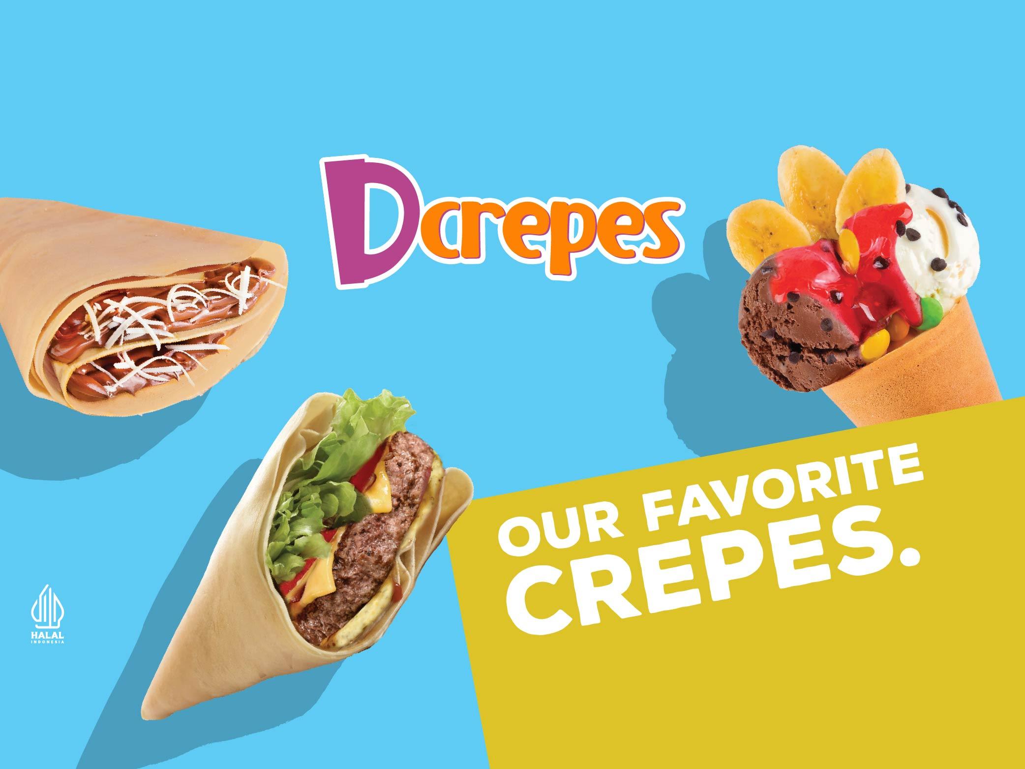 Dcrepes, Shell Salemba - GoFood