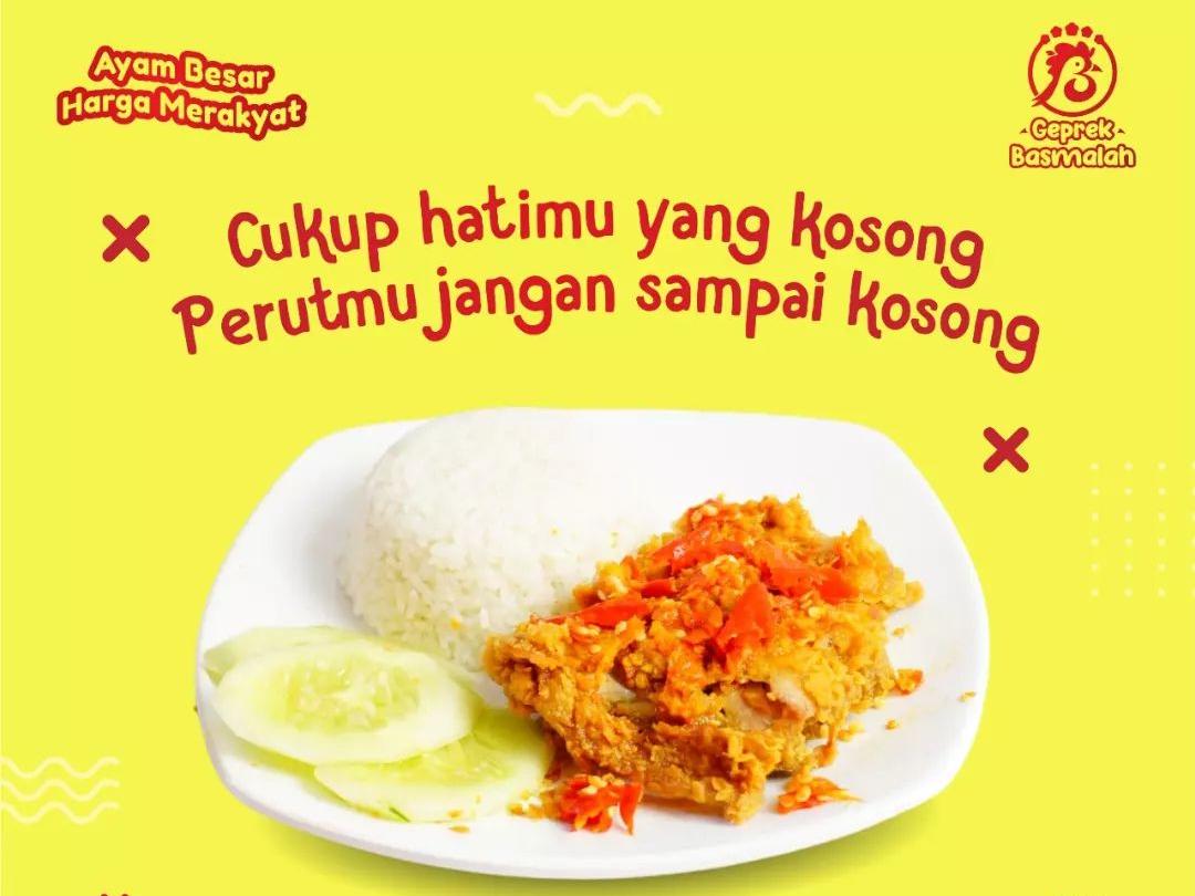 Geprek Basmalah, Mojosarirejo - GoFood