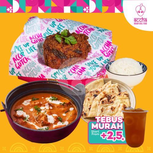 Accha (Hangry Indian Chicken & Rice), Palmerah - GoFood