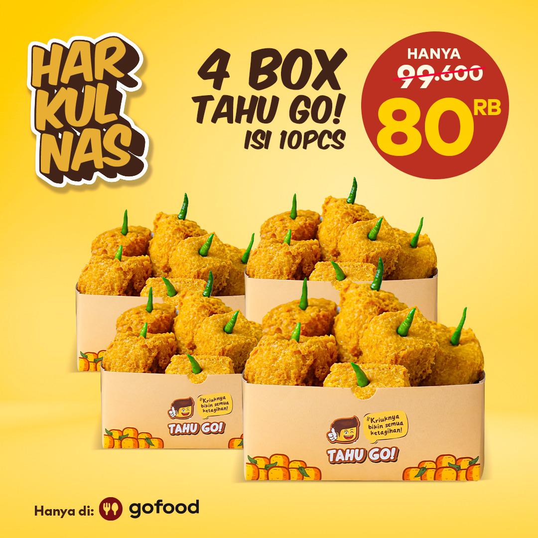Tahu Go!, Terogong - GoFood