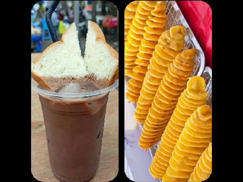 ES COKLAT CELUP ROTI & KENTANG TORNADO, Alun-alun Kraksaan - GoFood
