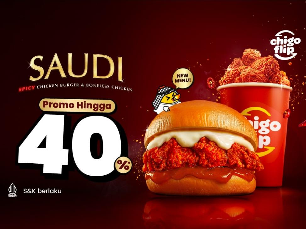 Chigo x Flip Burger, WTC Sudirman - GoFood