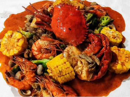 Seafood Kerang Tumpah LOSDOL, Beji - GoFood