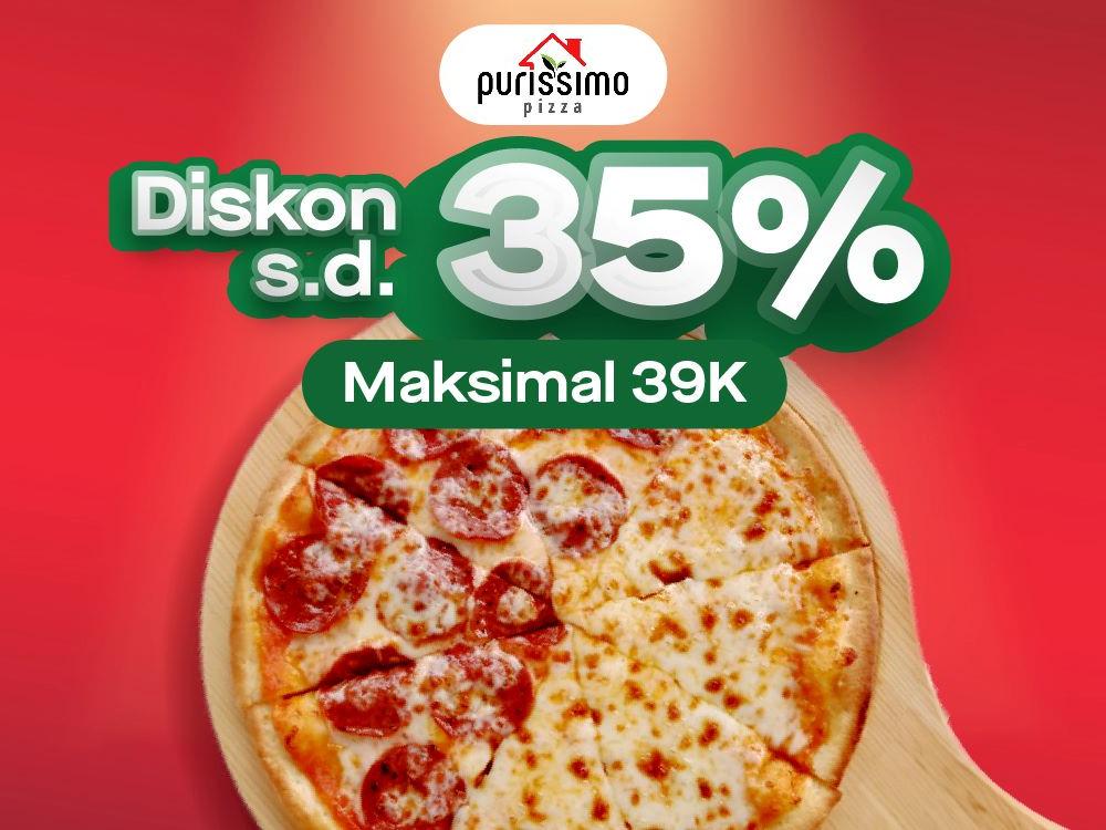 Pizza Purissimo, Mega Legenda - GoFood