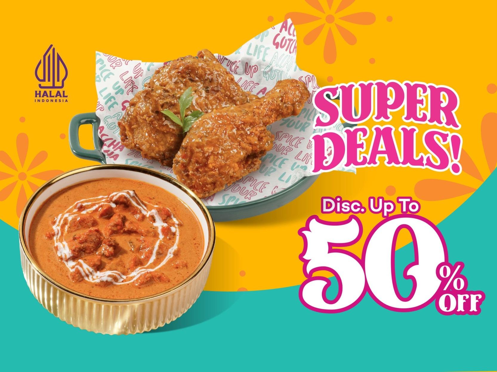 Accha (Hangry Indian Chicken & Rice), Sm Bekasi - GoFood