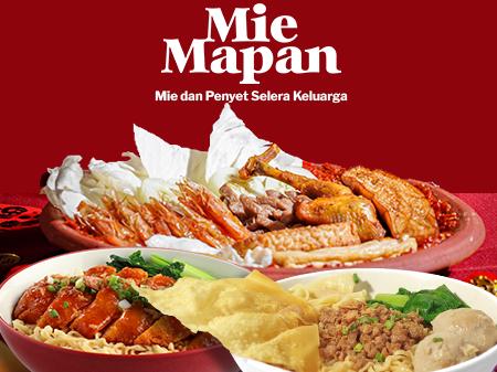 Mie Mapan, Sepanjang