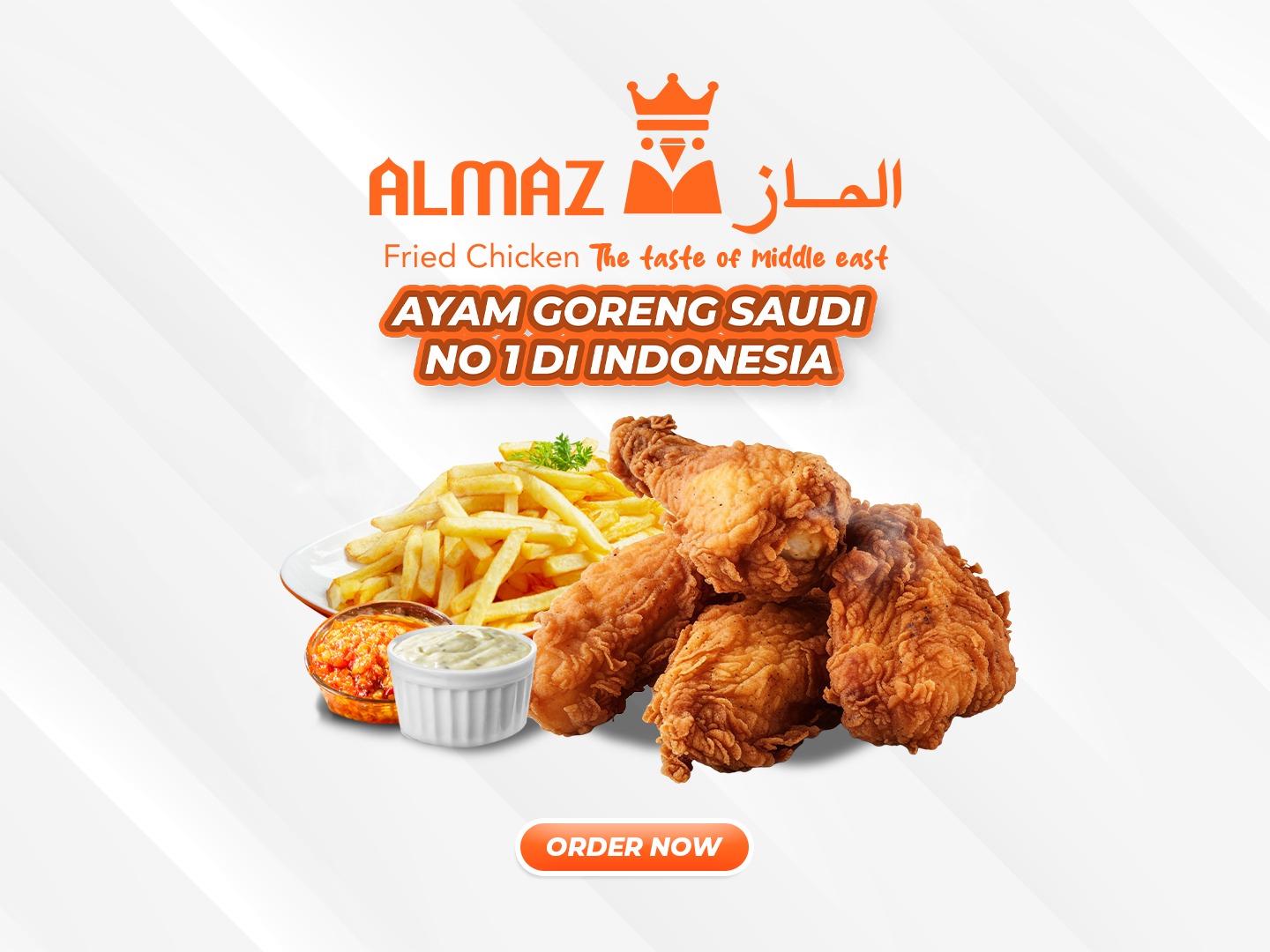 Almaz Fried Chicken, Blok M - GoFood