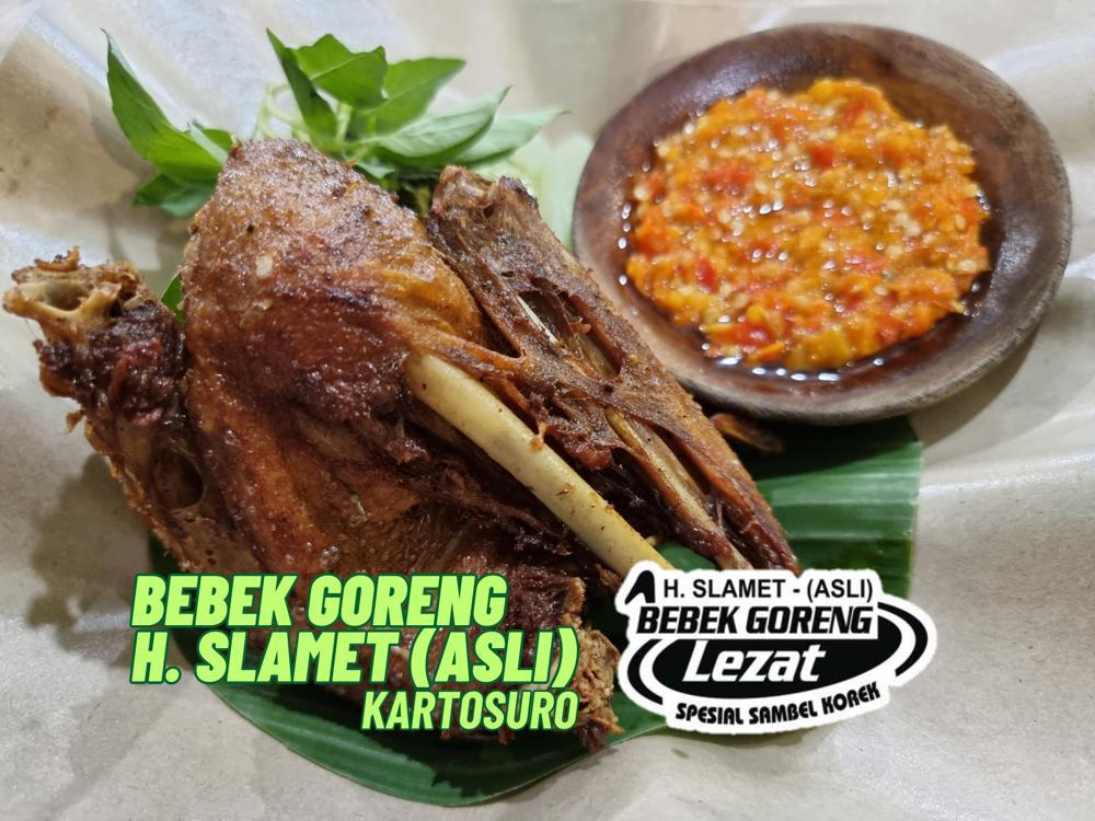Bebek Goreng H. Slamet (Asli) Kartosuro, Tanah Abang - GoFood