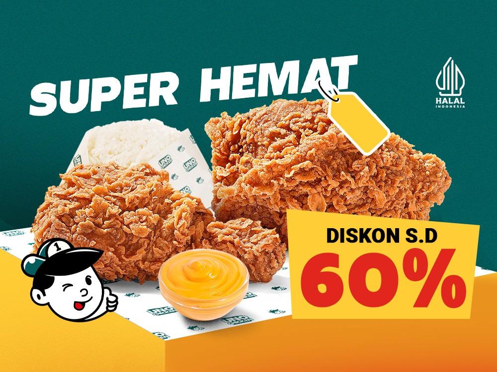 Uno Chicken (Hangry Fried Chicken), Harmoni - GoFood