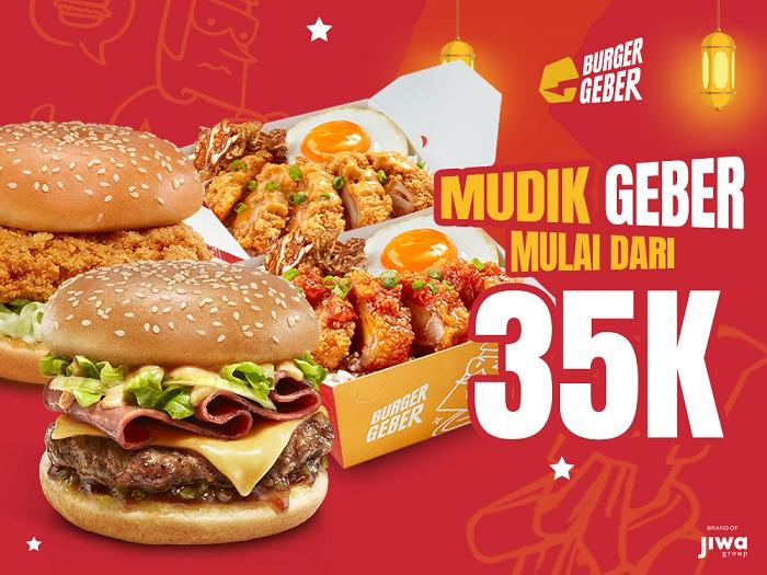 BURGER GEBER by Janji Jiwa, Puri Gading Raya - GoFood
